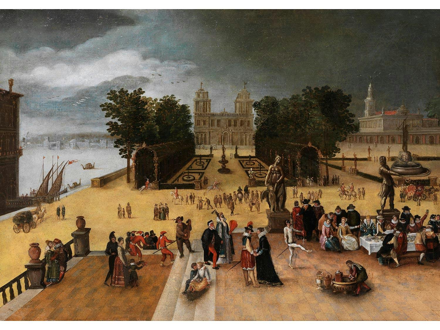 Louis de Caullery, um 1580 Cambrai – um 1621 Amsterdam, Nachfolge des ...
