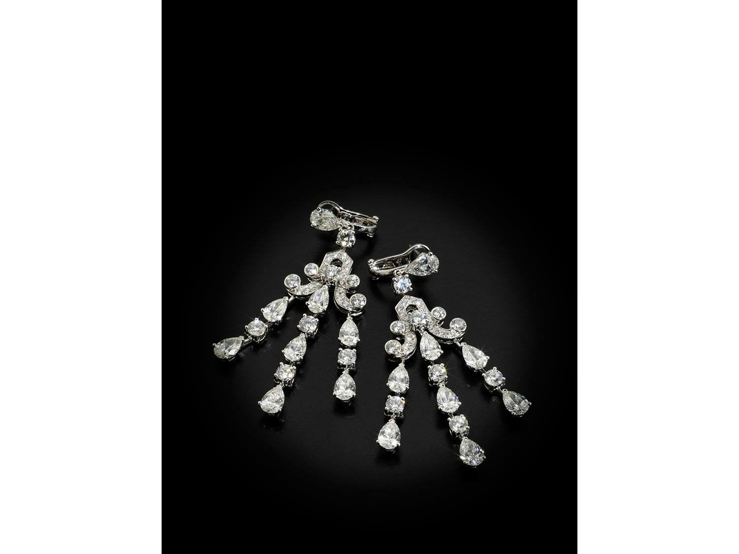 Chandelier diamond earrings by Graff - Hampel Fine Art Auctions