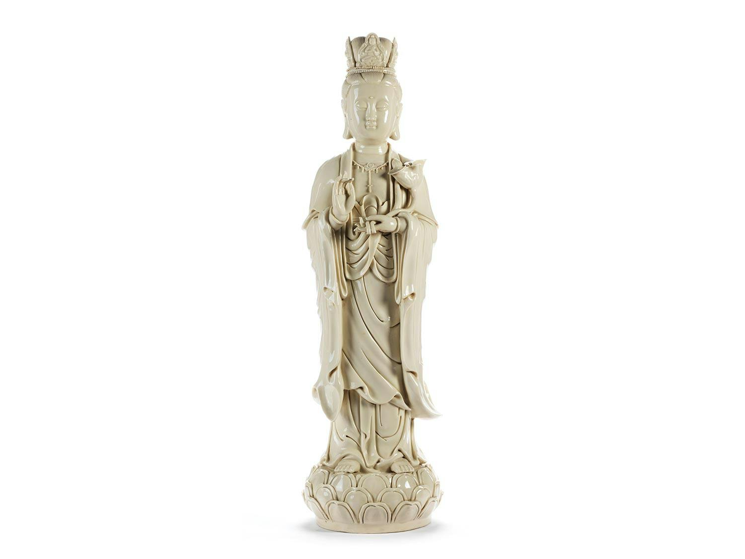 Blanc de Chine-Guanyin - Hampel Fine Art Auctions