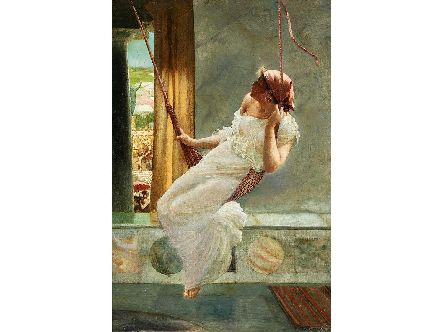 John Reinhard Weguelin, 1849 South Stoke – 1927 Hastings - Hampel Fine ...