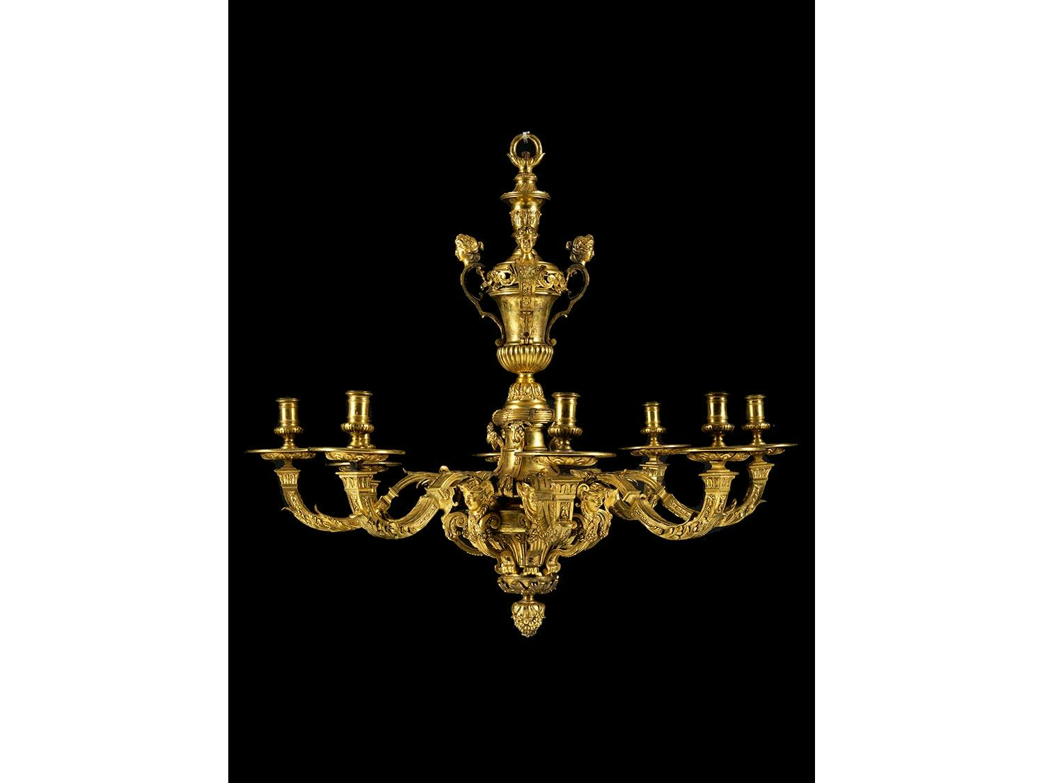 Impressive chandelier in Régence style - Hampel Fine Art Auctions